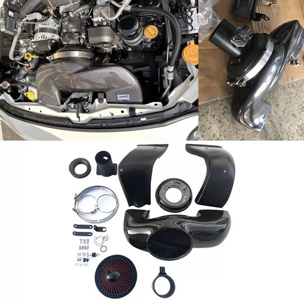 For 2022-2023 Subaru BRZ Toyota GR86 Dry Carbon Gloss Cold Air Intake ...